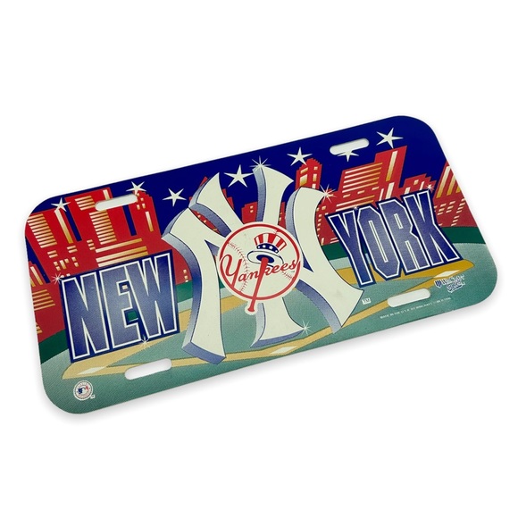 Vintage | Accents | Vintage 996 New York Yankees License Plate Sign ...